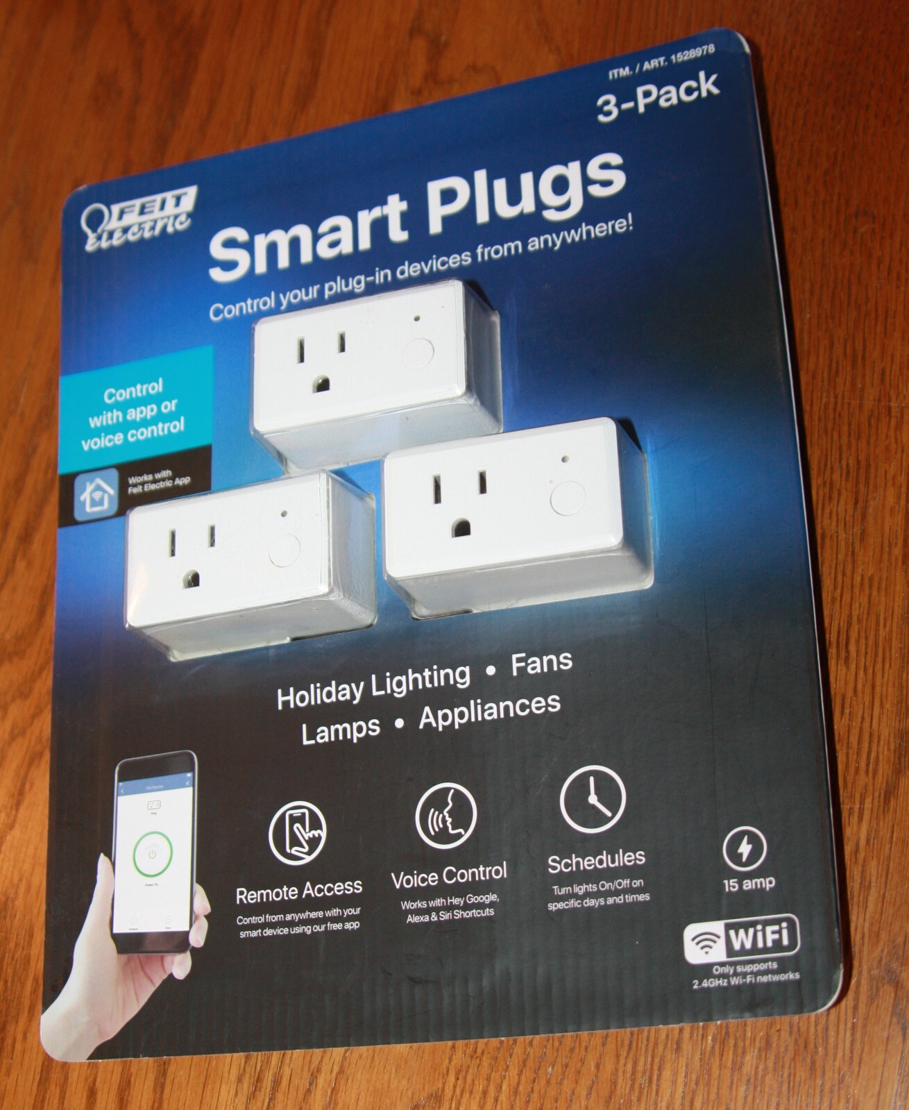 Feit Electric Company 1528976 Smart Plug - White (3 Pack) for sale ...