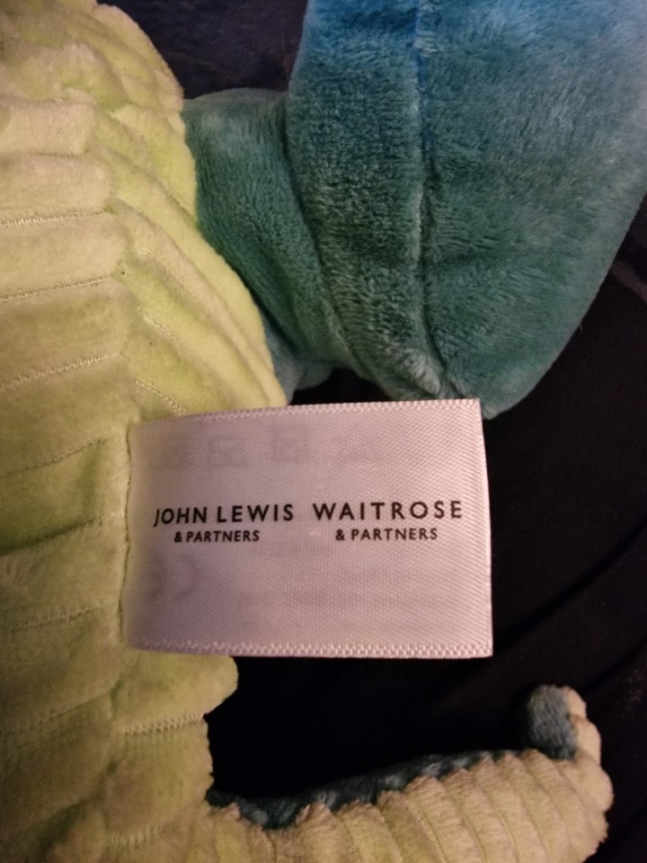 John Lewis Edgar the Excitable Dragon & Book | eBay UK