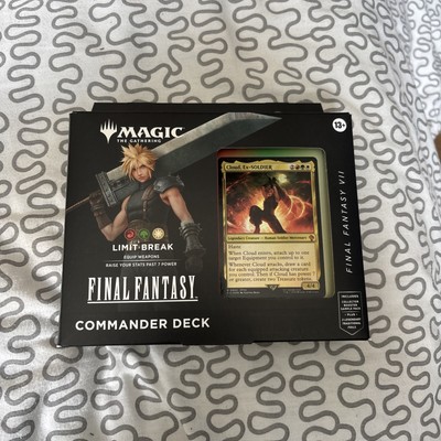 Magic The Gathering Final Fantasy VII Commander Deck CLOUD Limit Break ...