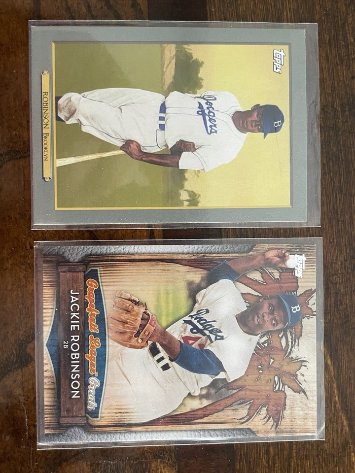 Jackie Robinson 5 Card Insert Lot | eBay UK