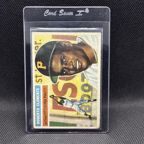 1956 Topps Roberto Clemente #33 Gray Back - Holy Grail Great Condition ...