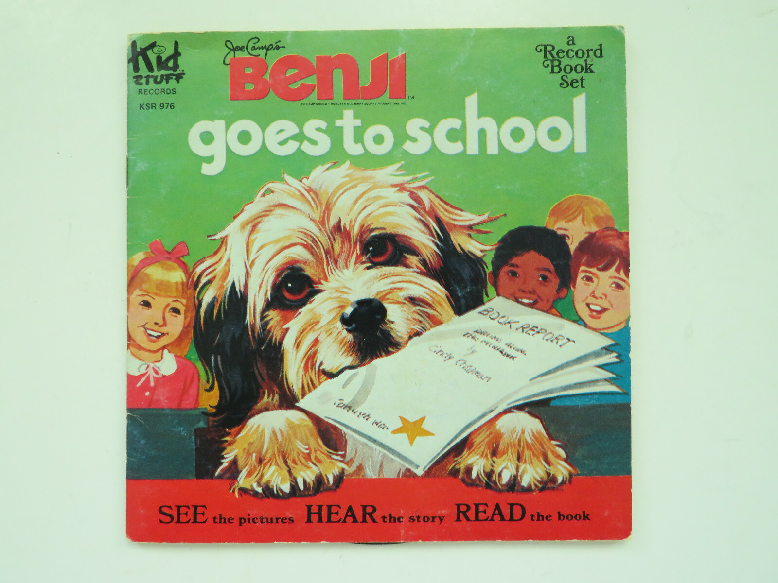 BENJI Goes to School RECORD and BOOK - Joe Camp's See Hear Read Vintage ...
