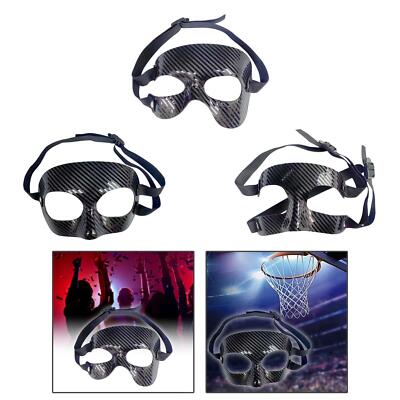 Basketball Mask Lightweight Adjustable Strap Nose Protection Face Nose ...