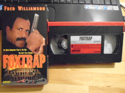 RARE OOP Foxtrap VHS '86 Fred Williamson blaxploitation Lela Rochon ...