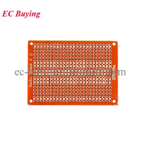 2pcs DIY Prototype Paper PCB Universal Matrix Circuit Board Single Hole ...