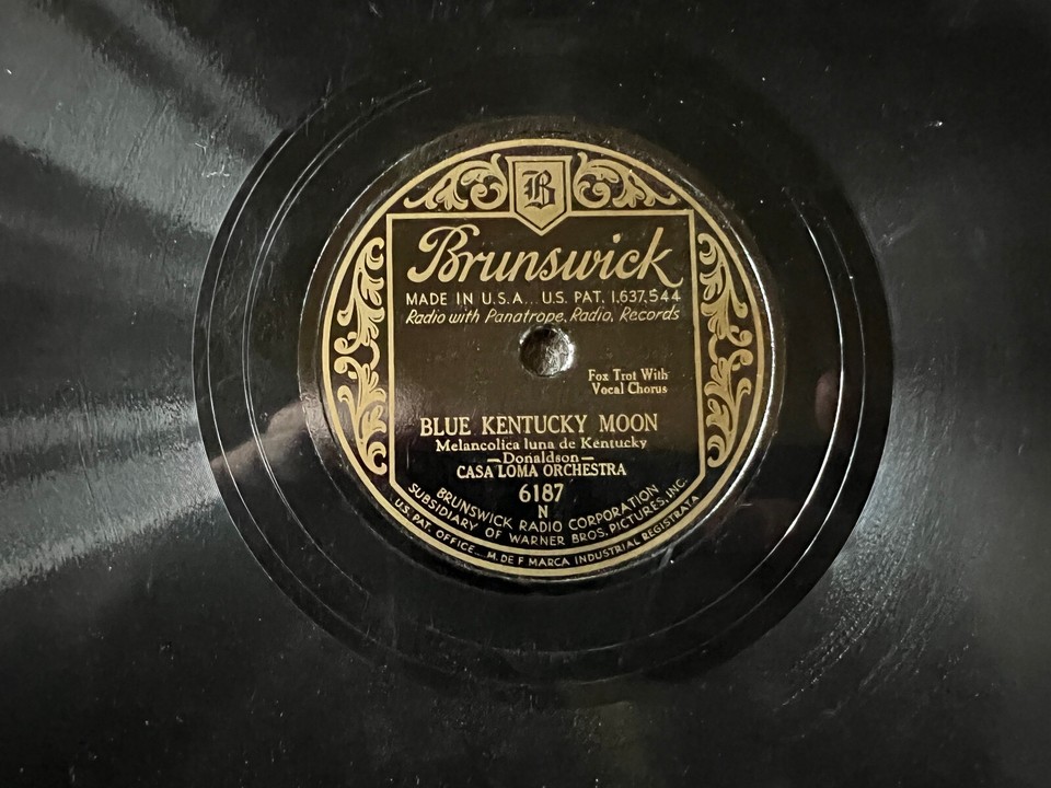 CASA LOMA ORCHESTRA Can't You See?/Blue Kentucky Moon BRUNSWICK 6187 E- pre-war | eBay