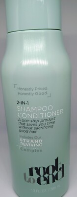 Root to End 2-In-1 Shampoo Conditioner Strand Reviving Complex 13 oz ...