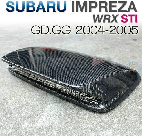 Carbon Fiber Hood Scoop Intake Vent Bonnet For Subaru WRX STI GD GG 8TH ...