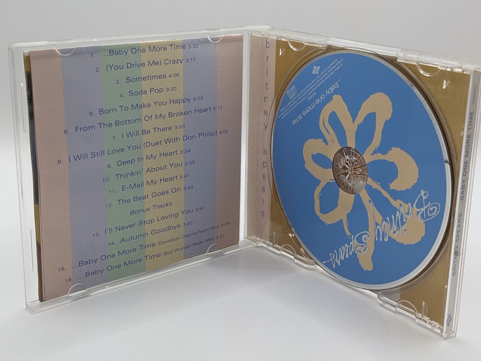 Britney Spears - Baby one more time CD Album 1999 | eBay