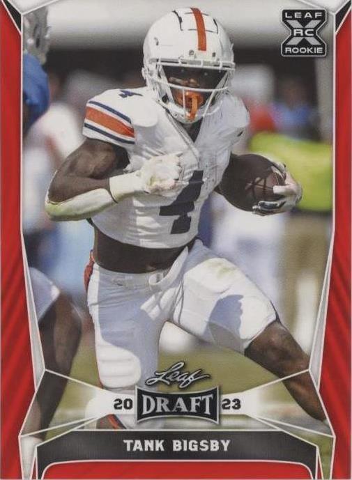 2023 Leaf Draft - Tank Bigsby #69 Red (RC) for sale online | eBay