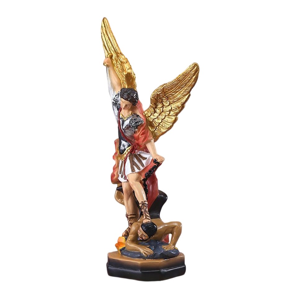 Resin European Angel Statue Art Holy Angel Figurines Home Decor for ...