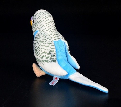 Blue Budgerigar Parrot Bird 4" Stuffed Animal Plush Toys Toddler Doll ...