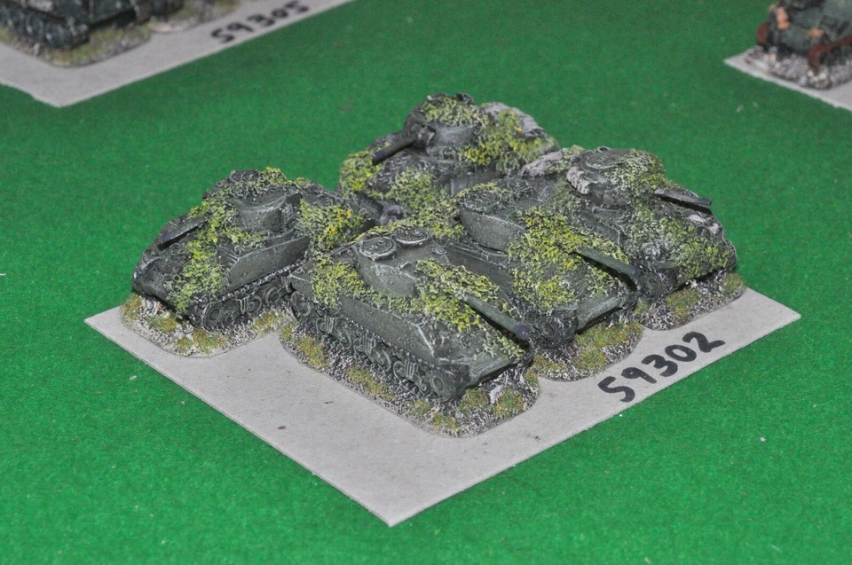 15mm WW2 / american - 5 sherman tanks - vehicles (59302) | eBay