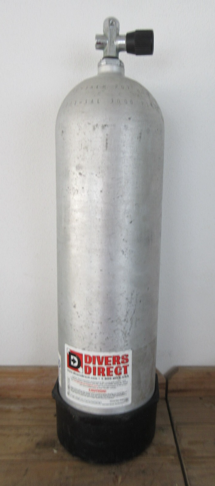 Luxfer Aluminum 80 Scuba Tank Thermo/Aqua Lung Valve With Valve Cap ...