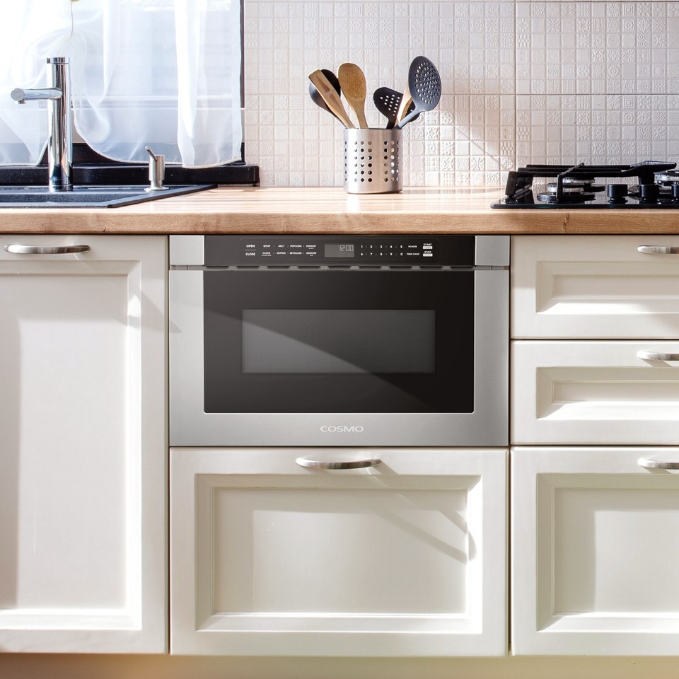 24 in. Built-In Microwave Drawer [OPEN BOX] Touch Presets, Sensor ...