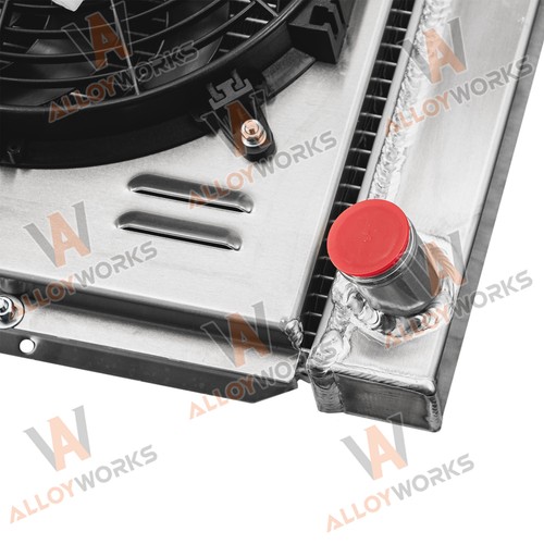 31" x 19" 3Row Radiator Shroud Fan For Chevy SBC 350 Double Pass ...