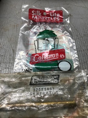 Coleman Lantern Generator 220E5891 N.O.S. plus two mantles | eBay