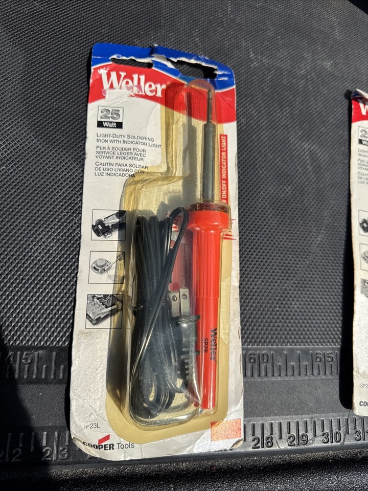 Weller Copper Tools USA Nos Light Duty Soldering Iron Kit SP23L 25 ...