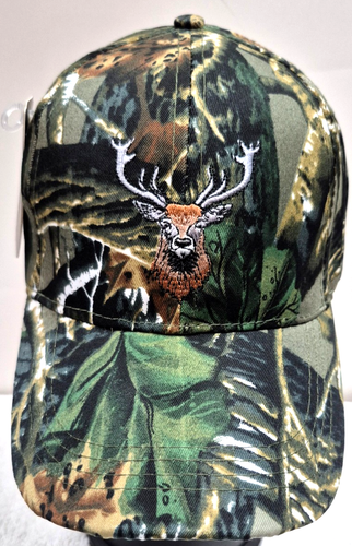 HUNTING CAP BUCK HEAD CAMOUFLAGE HAT STYLE 2 | eBay