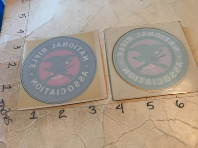 NRA National Rifle Association Bumper Sticker/Decal New Old Stock ...