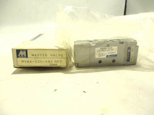 NEW MINDMAN MASTER MVAA-220-4A2 PNEUMATIC VALVE | eBay