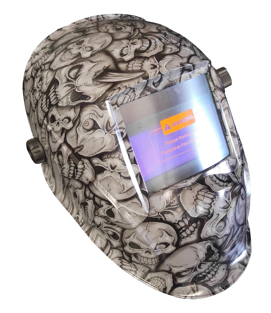 Custom Skull Welding Helmets Custom Hydro Dipped Welding Helmet AUTO