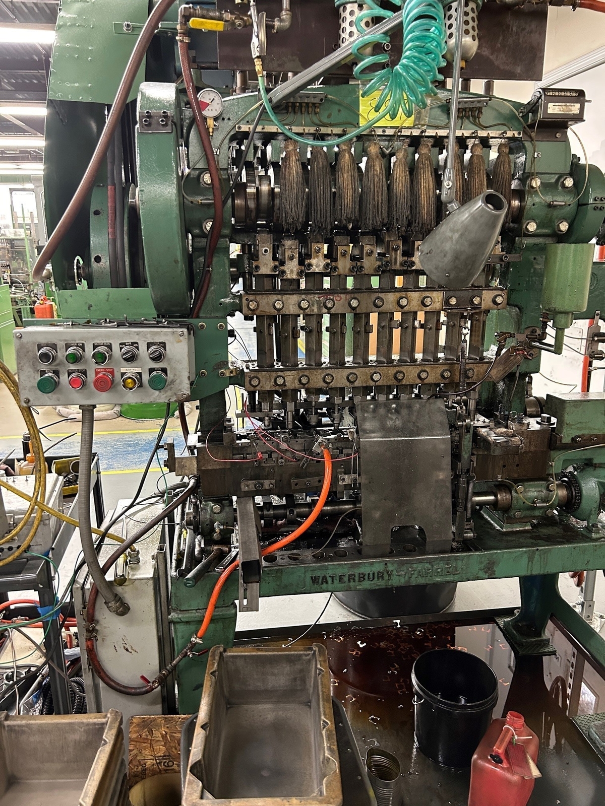 Waterbury Farrel 1010 ICOP Transfer Press with Minster Air Clutch Brake ...