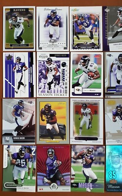 Derrick Mason 25 Football Card Lot | eBay
