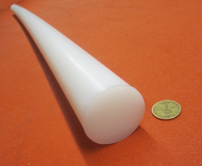 Hdpe White Round Rod 2.00" Diameter x 48" Long | eBay