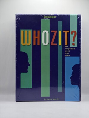 Whozit? Board Game The Cooperative Guess Who Game WHOZIT? FACTORY ...
