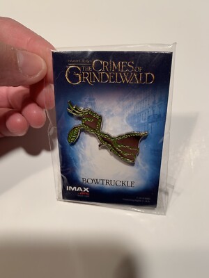 Fantastic Beasts Crimes Of Grindelwald AMC IMAX Bowtruckle Pin Lapel ...