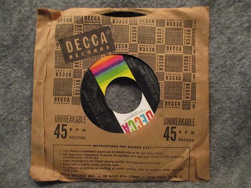 45 RPM 7" Record The Goldman Band America The Beautiful & Dixie Decca ...