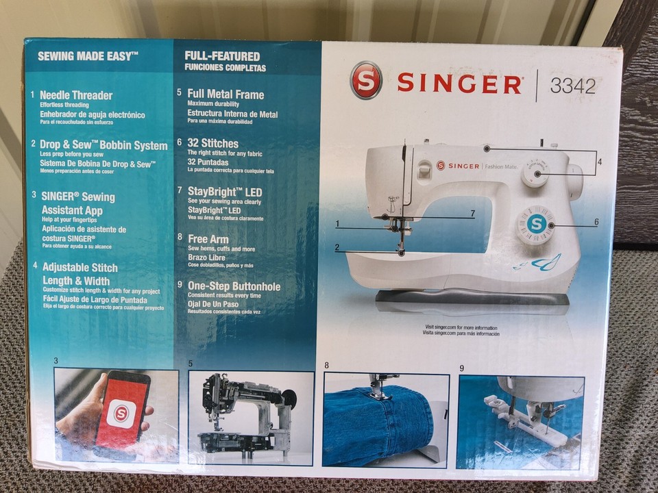 NEW Singer 3342 Fashion Mate Sewing Machine NEW IN BOX | eBay