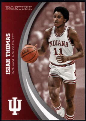 2016 Panini Indiana Hoosiers #23 Isiah Thomas Indiana Hoosiers ...