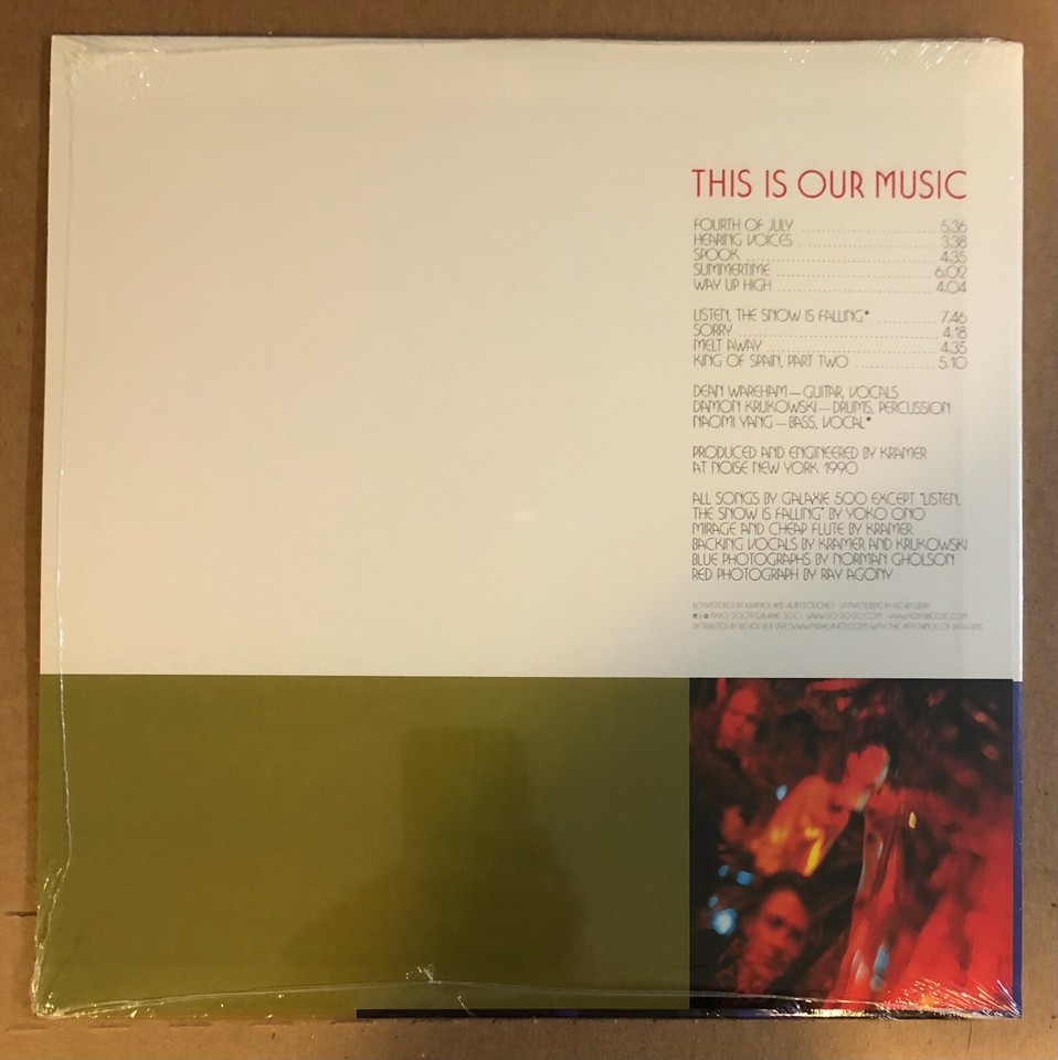 LP: GALAXIE 500 - This Is Our Music NEW SEALED REISSUE | eBay