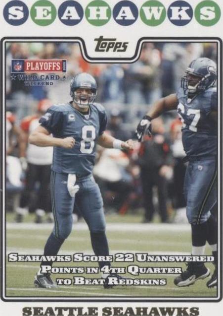 2008 Topps - Seattle Seahawks #326 Gold Foil for sale online | eBay