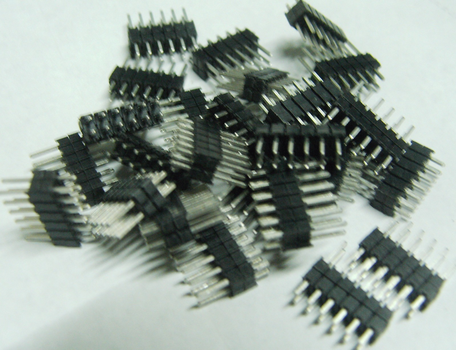 25x Samtec 12 way 2 0.1" mezzanine pin header strip Samtec DW-06-08-T-D ...