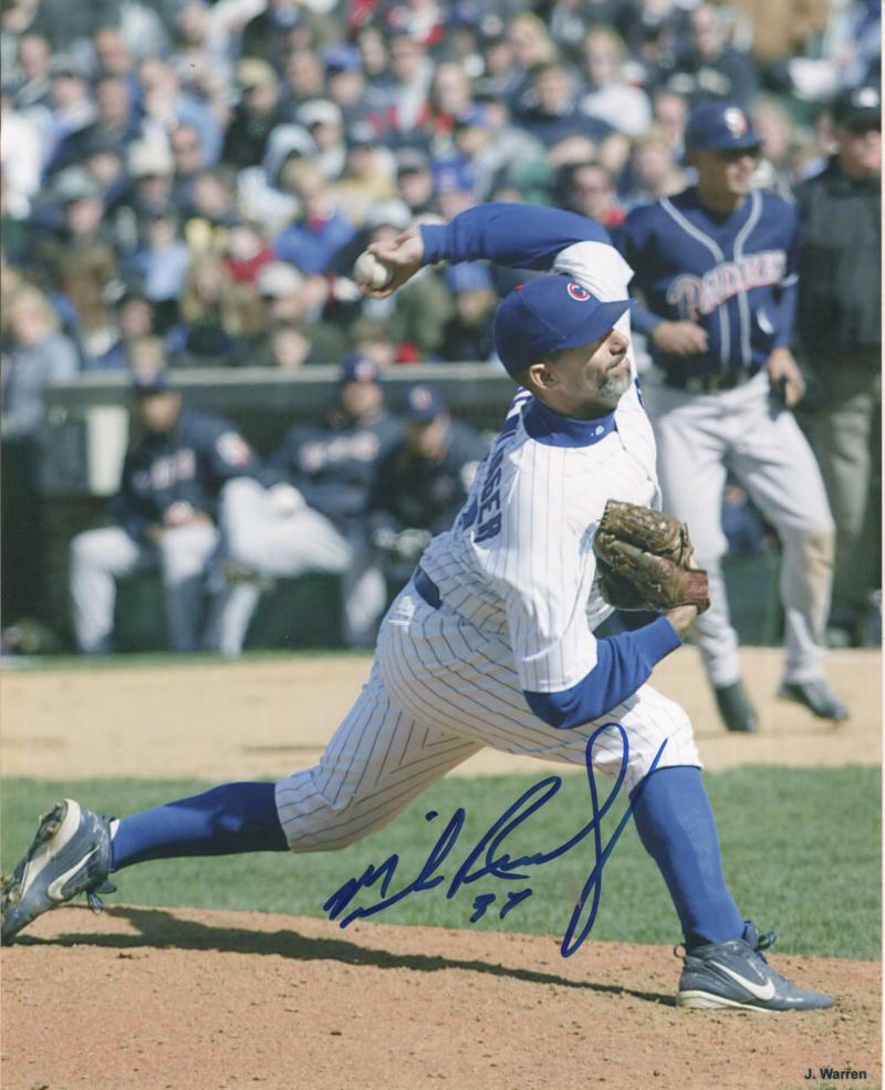 MIKE REMLINGER CHICAGO CUBS SIGNED AUTOGRAPHED 8X10 PHOTO W/ COA | eBay