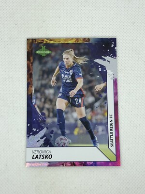 2024 Parkside NWSL | Veronica Latsko Seattle Reign | SP Shimmer /100 ...