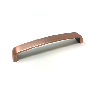 Brushed Copper Door Handle Cupboard Wardrobe Slim Chunky Copper 160mm ...