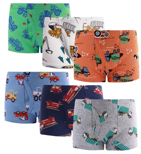 Boboking Little Boys Boxer Briefs Dinosaur Truck Shark Toddler ...