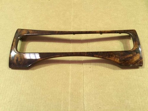 02 JAGUAR XJ8 CENTER DASH CLOCK *WOOD BEZEL ONLY* 17522 | eBay