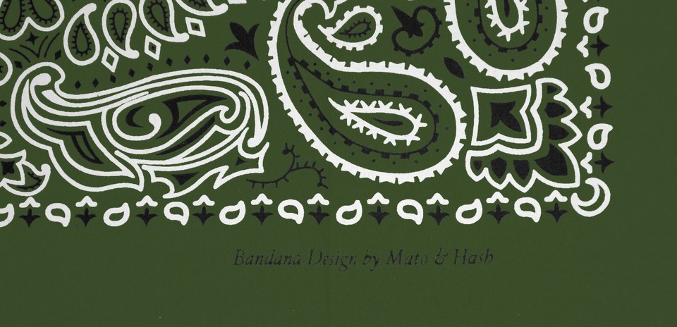 10PK Mato & Hash Jumbo Bandanas 27 x 27 Versatile Biker Rags Classic ...