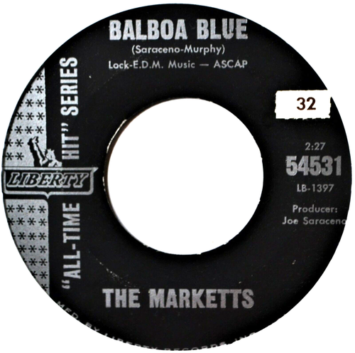 Marketts Balboa Blue / Surfer's Stomp Early Hits Issue Surf Teen 45 7 ...