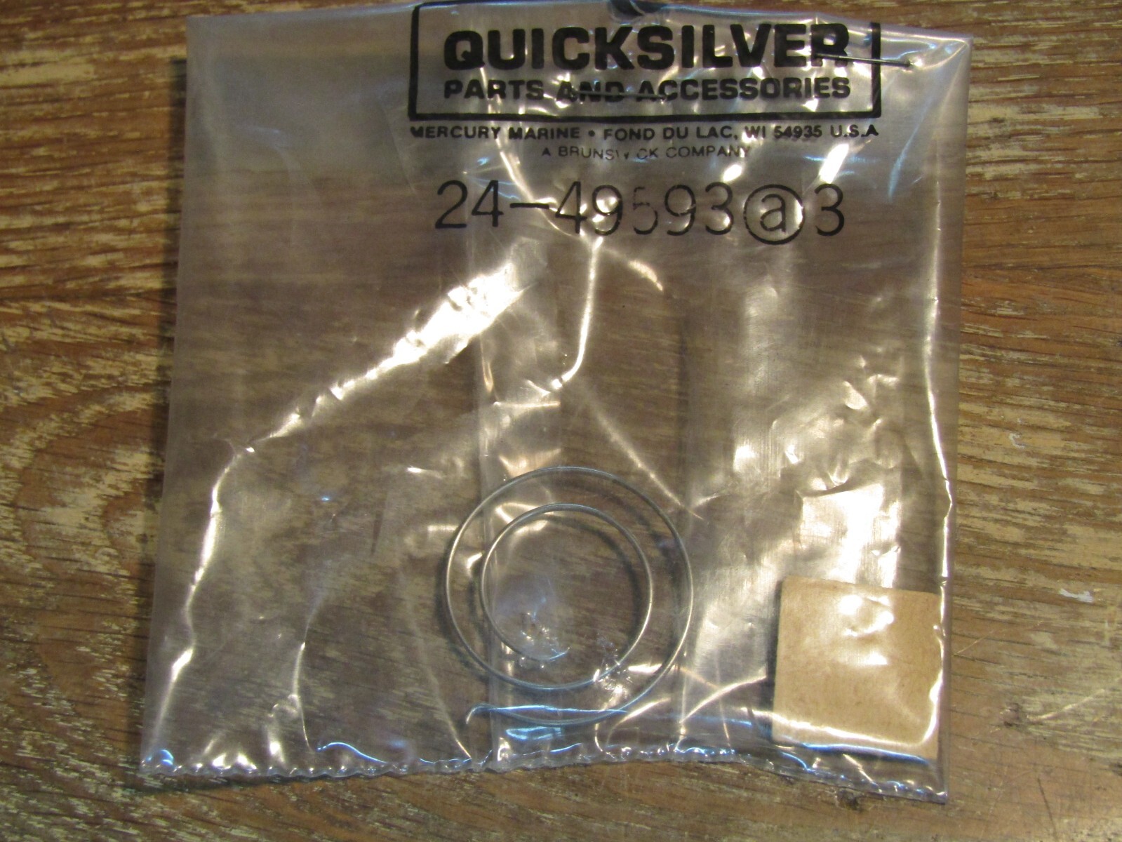 Genuine Mercury Quicksilver 24-49593 Spring OEM Qty of ONE FREE ...