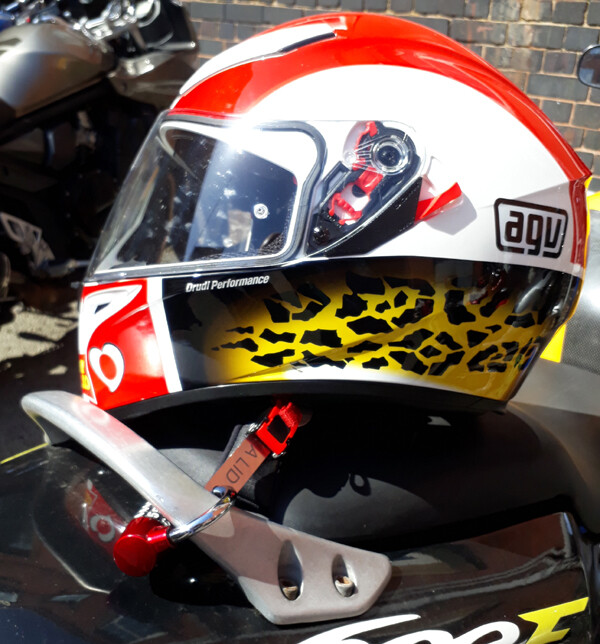 Full face helmet lock quick release buckle fastener motorcycle scooter ...