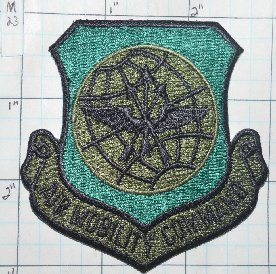 US AIR FORCE USAF AIR MOBILITY COMMAND SUBDUED PATCH | eBay