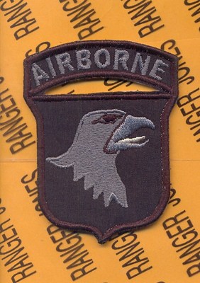 101st Airborne Division Air Assault AASLT Airmobile COMBAT 3.25' patch ...