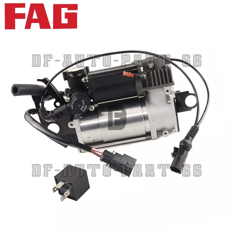 7L0698007D FAG Air suspension compressor pump For VW Touareg Porsche ...