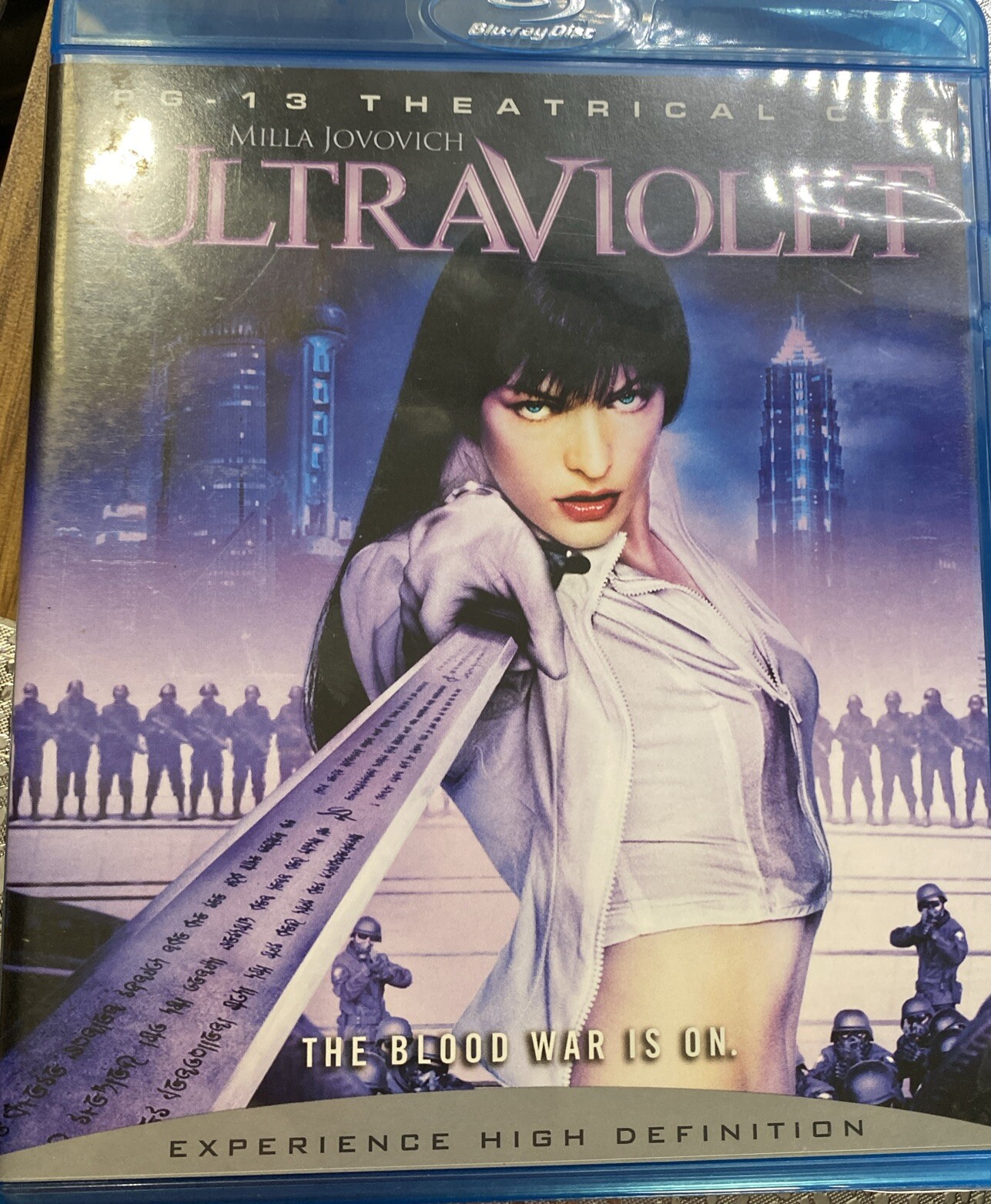 ULTRAVIOLET - THEATRICAL CUT BLU-RAY MOVIE, MILLA JOVOVICH, CAMERON ...
